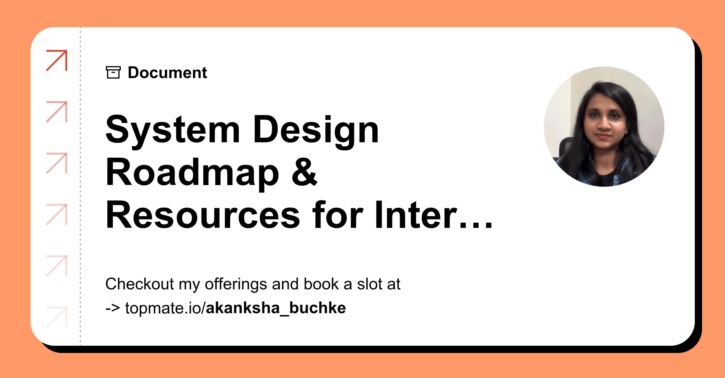 System Design Roadmap & Resources for Interviews with Akanksha Buchke